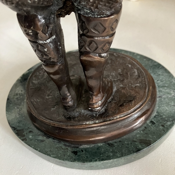 J. Daste | Art | Vintage Jdaste Golfer Bronze Statue | Poshmark